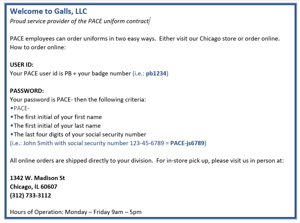 PACE - Partner Portal